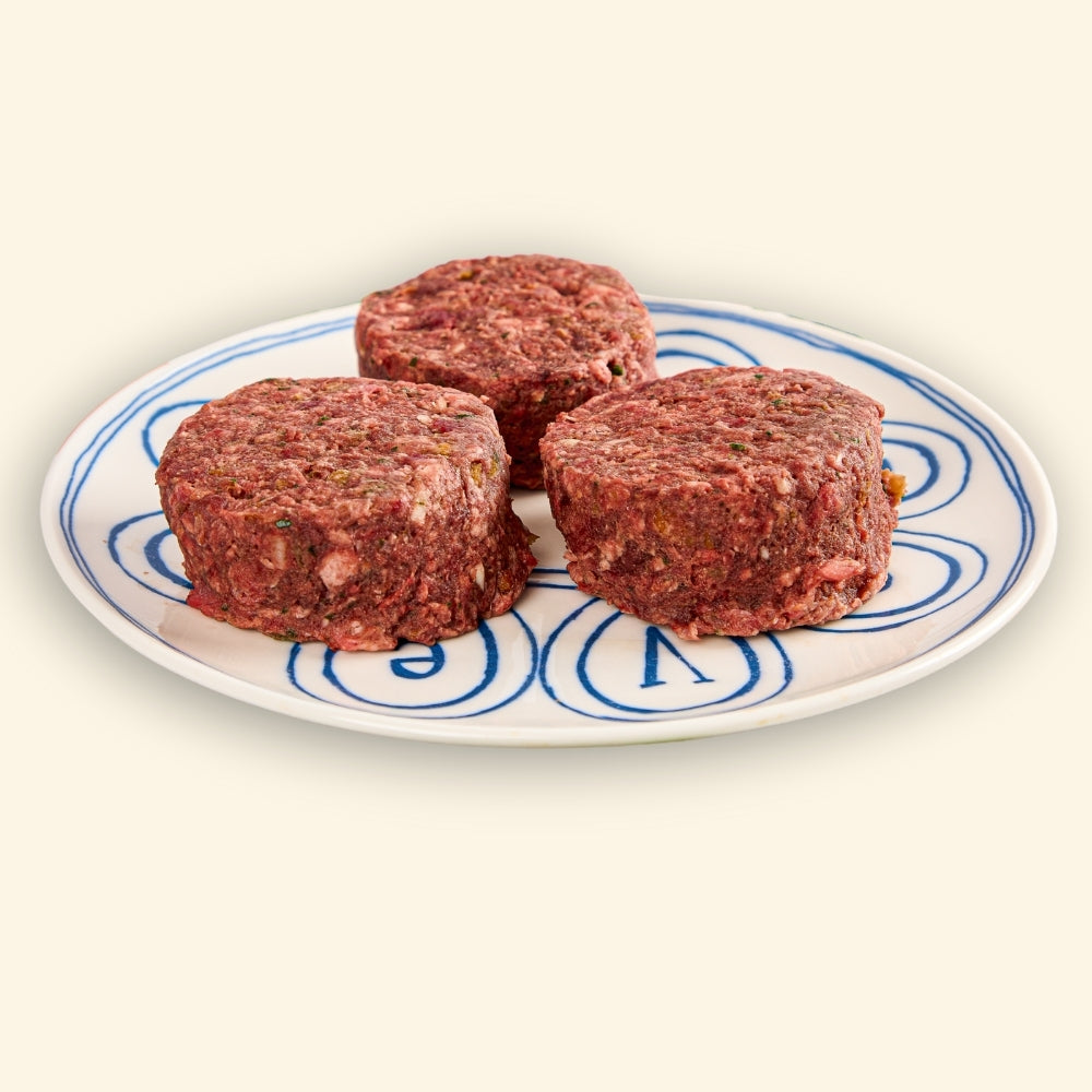 Complete Raw Dog Food Patties, Quick Thaw, No Mess | LUNA & me