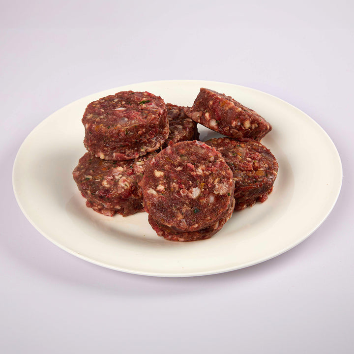 Complete Raw Dog Food Patties, Quick Thaw, No Mess | LUNA & me