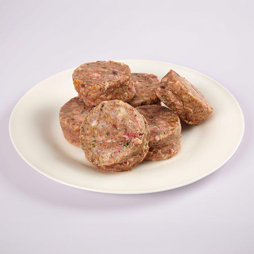 Complete Raw Dog Food Patties, Quick Thaw, No Mess | LUNA & me